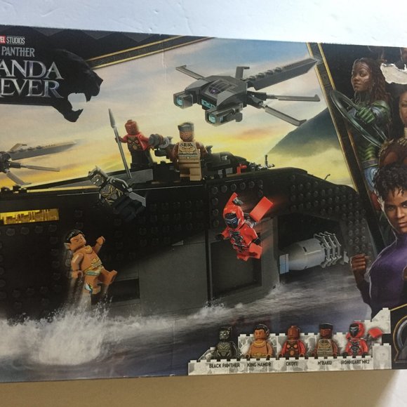 Marvel | Toys | New Lego Marvel Black Panther Wakanda Forever War On ...